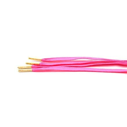 Neon Pink Color Shoe Lace, Shoe String with Metal Tips - Stolen Riches